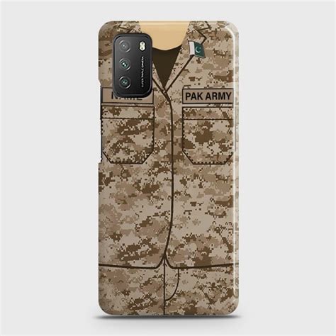 Xiaomi Poco M Army Costume Case