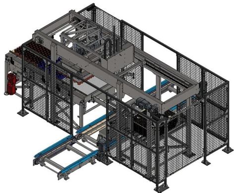 Automatic Cans Basket Unloading Machine Morcos Machinery