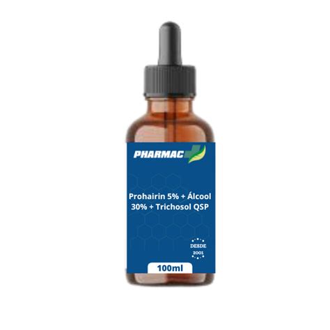 Prohairin 5 Trichosol Qsp 100ml Ref 6 1154 Disponibilidade