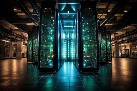 Premium Ai Image Supercomputer Facility Generative Ai