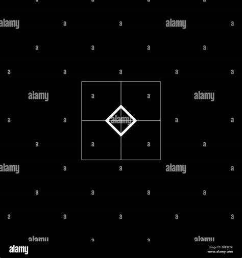 Futuristic Gui Square Aim Sight Hud Reticle Cyberpunk Aesthetics