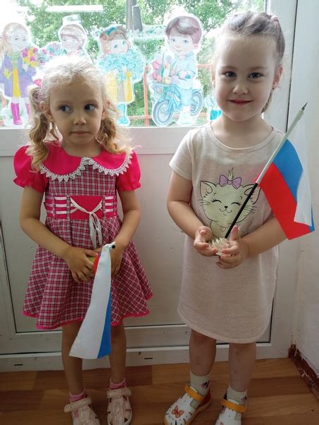 В детском саду началась тематическая Неделя России Дети младшего возраста корпуса 6