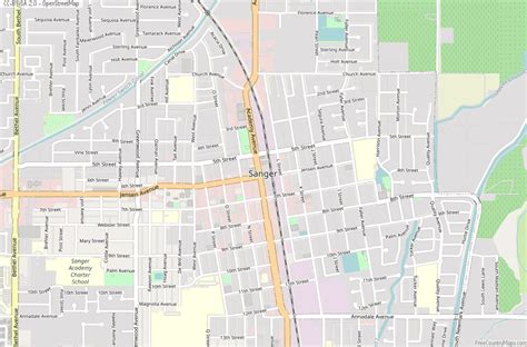 Sanger United States Map Latitude And Longitude Where Is Sanger