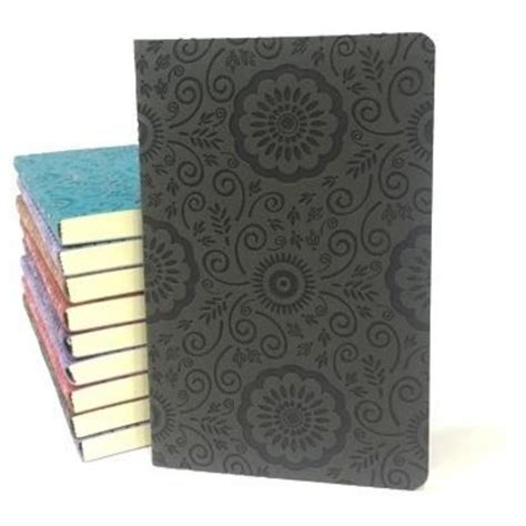 ბლოკნოტი ტყავის ყდით უჯრა Helio A6 80 ფურცელი