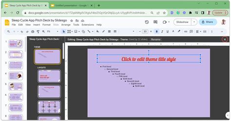 How To Use Google Slides To Create A Pitch Deck