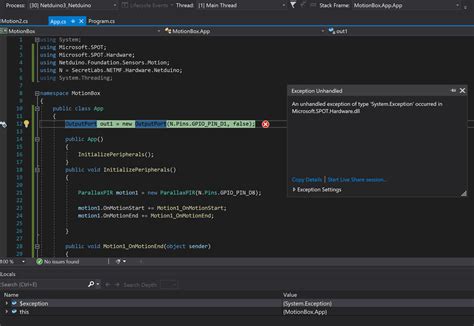 Build Error Systemexception Netduino Development Community