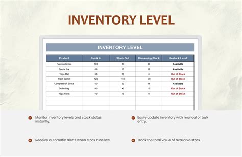 Product Database Excel Template In Excel Download