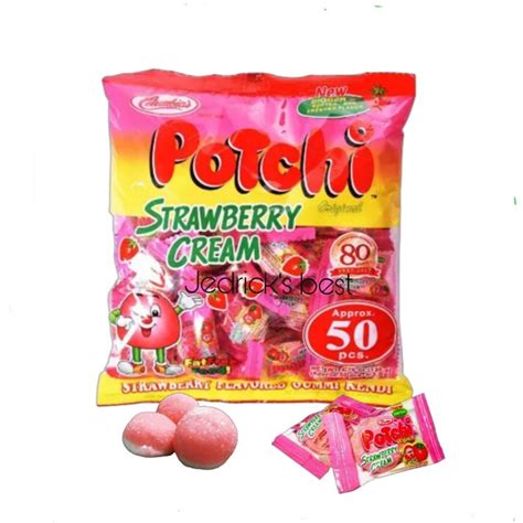Potchi Strawberry Cream 50s Shopee Philippines