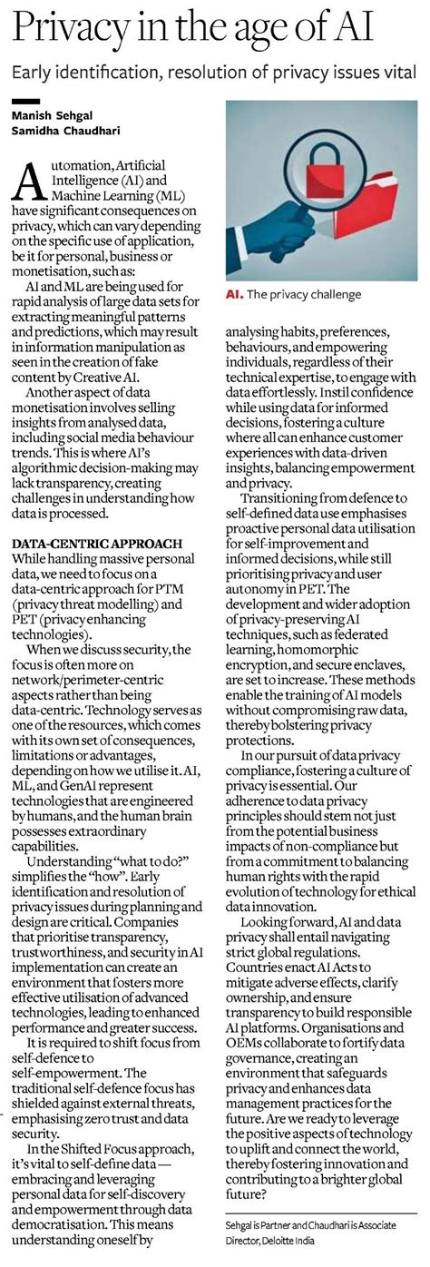 Deloitte On Linkedin Digital Al Data Dataprivacy Digitaldata Dataprotection