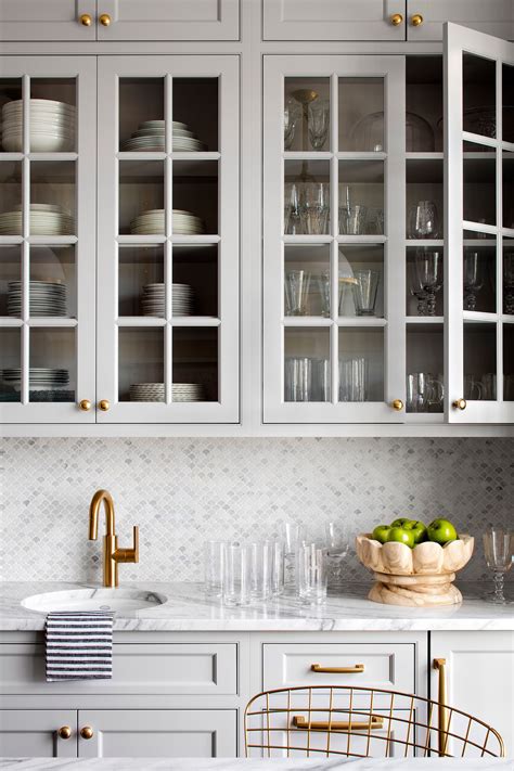 Glass Front Kitchen Cabinet Ideas Elevate Your Kitchen With Modern