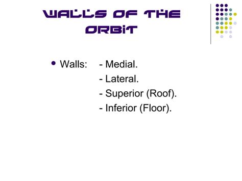 Bony Orbit Eyeball Ppt Ppt