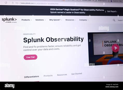 Splunk Observability Website Interface For Data And Cost Management