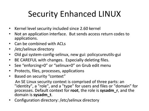 ppt cis 290 linux security powerpoint presentation free download