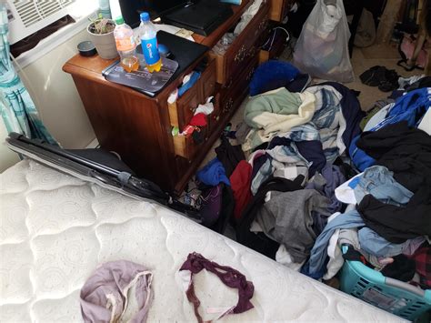 We Decided To Clean Up My Step Sisters Room Period Stained Underwear