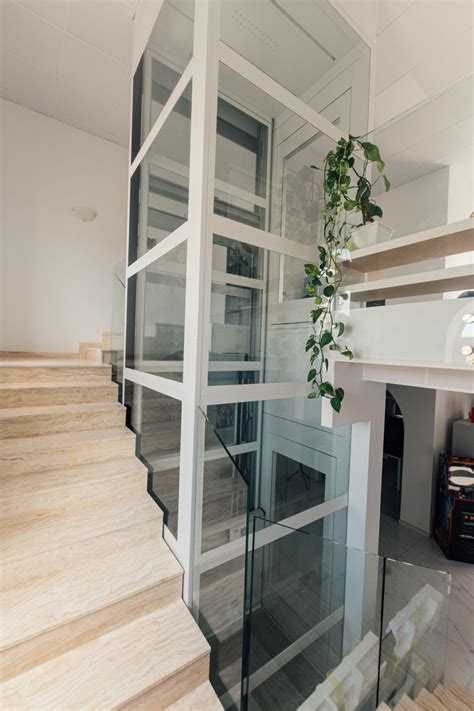 We Installed This Cibes Pitless Lift In A Beautiful Home In Malta