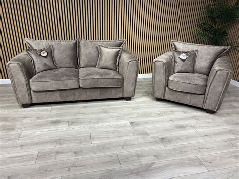 Dfs Cherished Style 2 Seater Sofa Armchair Set Formal Back Rrp