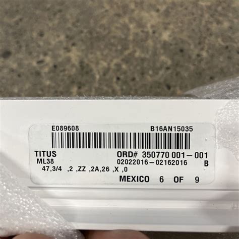Titus Ml 38 47 34 Linear 2 Slot Ceiling Diffuser E089608 Ebay