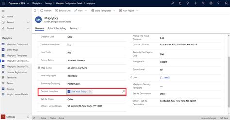 track site visits on a map within dynamics 365 crm or powerapps in