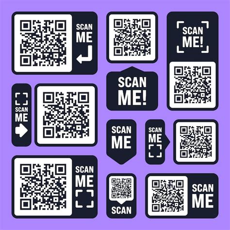 Premium Vector Scan Me Qr Code Sticker Online Payment Special Offer Sale Stickers Shopping