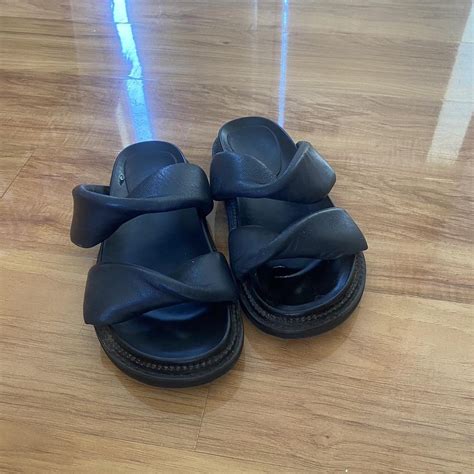 Alias Mae Paris Slides Black 36 Rrp 200 Depop