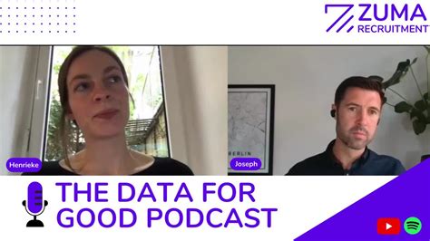 Joseph Vaughan On Linkedin Datascience Dataforgood Zuma Podcast
