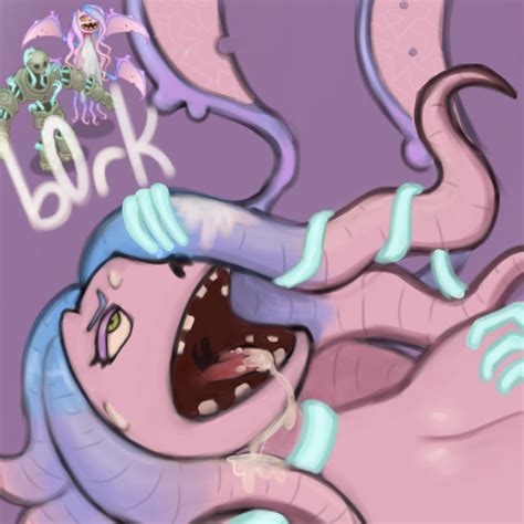 Rule 34 1girls 2monsters Artist Name Bat Wings Big Breasts Cum Cum On Tongue Epic Whisp Gaba