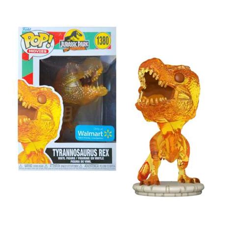 Funko Pop Jurassic Park 30th Anniversary Tyrannosaurus Rex Amber