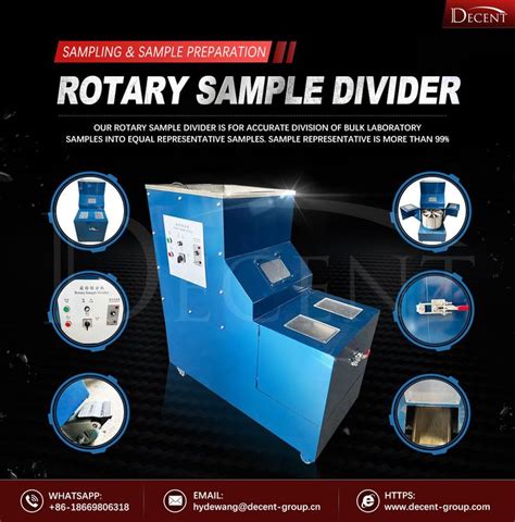 Rotary Sample Divider For Accurate Laboratory Sample Division