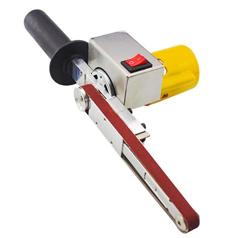 Lijadora De Banda Eléctrica De Mano Mini Lijadora Amoladora Angular