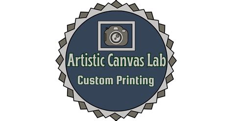 Custom Products Artistic Canvas Lab
