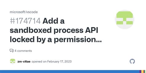 Add A Sandboxed Process Api Locked By A Permissions System Cf
