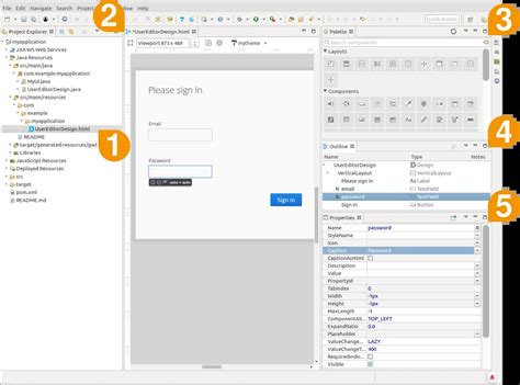 Getting Started Designer Vaadin Docs