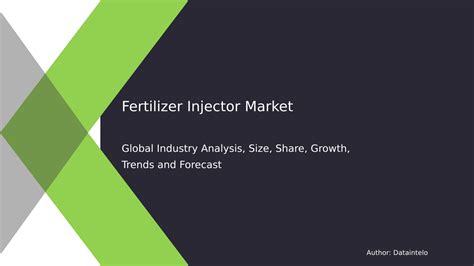 Fertilizer Injector Market Report Global Forecast From 2025 To 2033