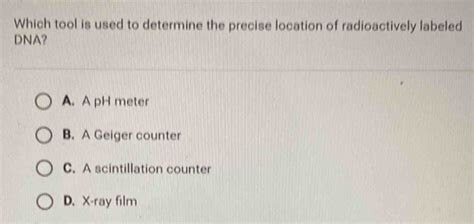 Solved Which Tool Is Used To Determine The Precise Location Of