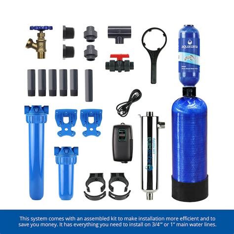 Aquasana Rhino Five Stage 147 Gpm Kdf Well Water Whole House Water