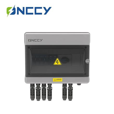 PV Smart Junction Box 16 Input Lighting Surge Protection Solar Combiner Box Combiner Box And