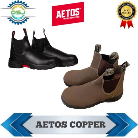 Jual Sepatu Safety Aetos Copper Safety Shoes Aetos Original Ujung