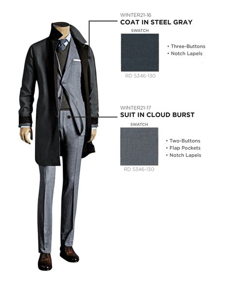 Mens 2pc Suit In Steel Grey Solid Hiras Bespoke
