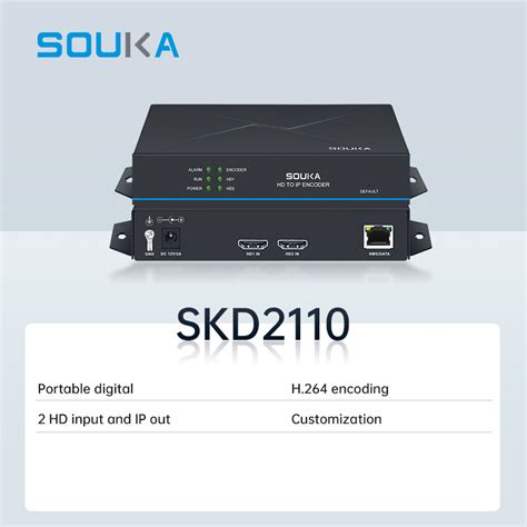 Srthls Protocol Encoder 2 Hd Input Ip Out For Iptv System China