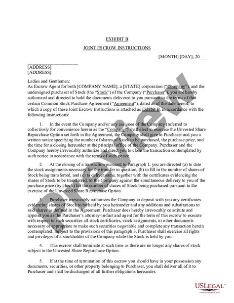 Founders Vesting Agreement Us Legal Forms