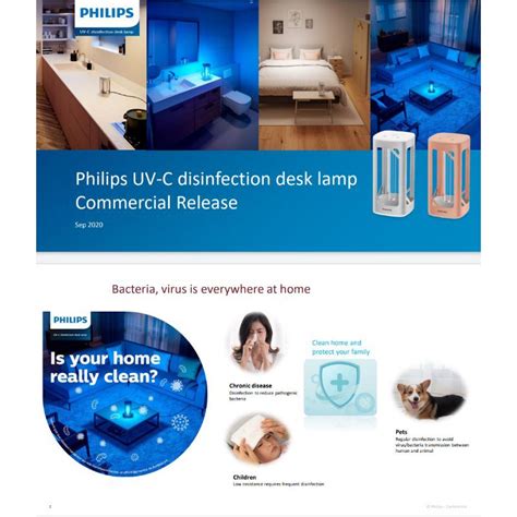 Philips Uv C Disinfection Desk Lamp Shopee Malaysia