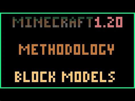 How To Make Block Models In Minecraft Modding Express Tutorial YouTube