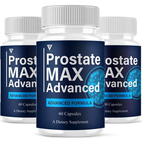3 Pack Prostate Max Advanced Capsules Prostatemax Daily Formula And