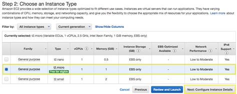 Launch A Web Server Instance Workshop Aws Core Services