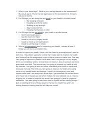 Real Age Test Pdf 1 What Is Your Actual Age What Is Your Real Age Based On The Assessment