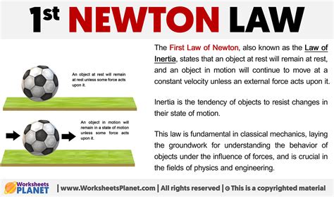 first newton law definition