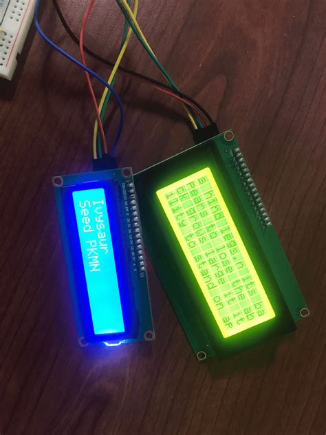 Building Pokedex 20x4 Lcd Screen To Small To Show All Characters Didn