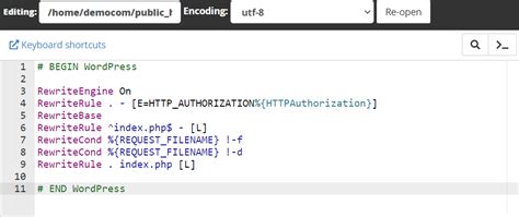 How To Access And Edit The Default Wordpress Htaccess File