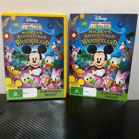 Mickey Mouse Clubhouse Mickeys Adventures In Wonderland Dvd 2007