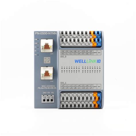 Decowell Ethernetip Io Module Digital Quantity Module For Plc